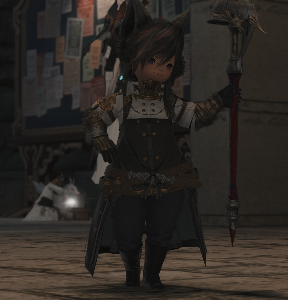 Elemental Lance Doesn't Even Touch The Floor For Female Idle Pose : r/ffxiv