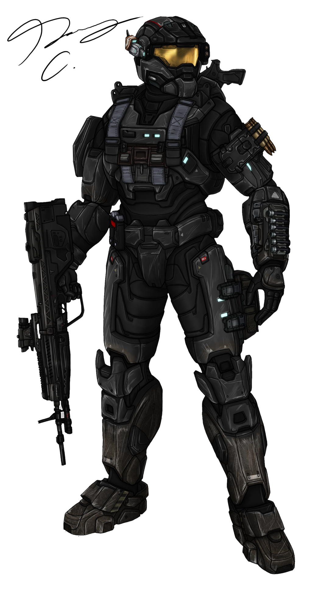 Current Objective: Survive (HALO SPARTAN III Noble Six SI) | Page 9 ...