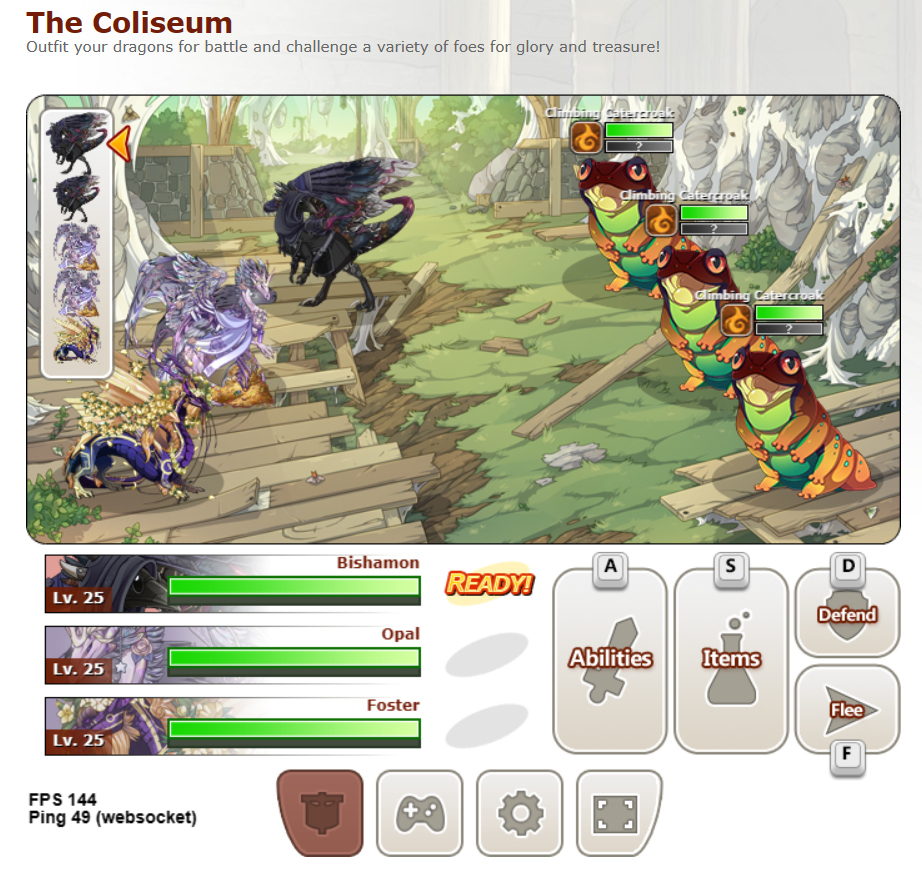 144 fps coliseum | Flight Rising Discussion | Flight Rising