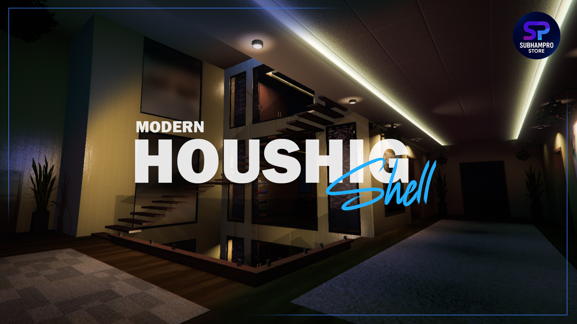 SubhamPRO · Modern Housing Shell 06 [ Furnished + Non Furnished ]