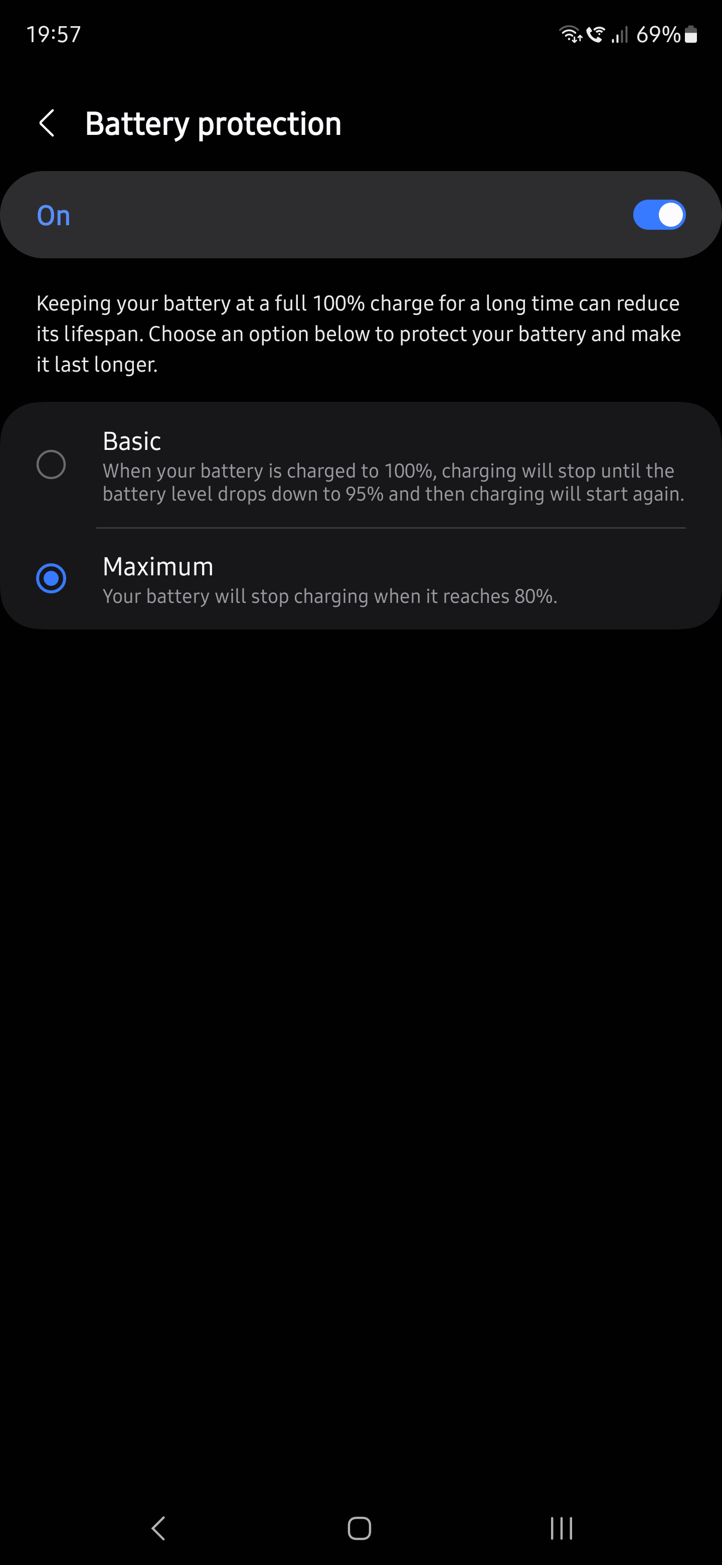 I can't turn on adaptive battery protection : r/GalaxyS24Ultra