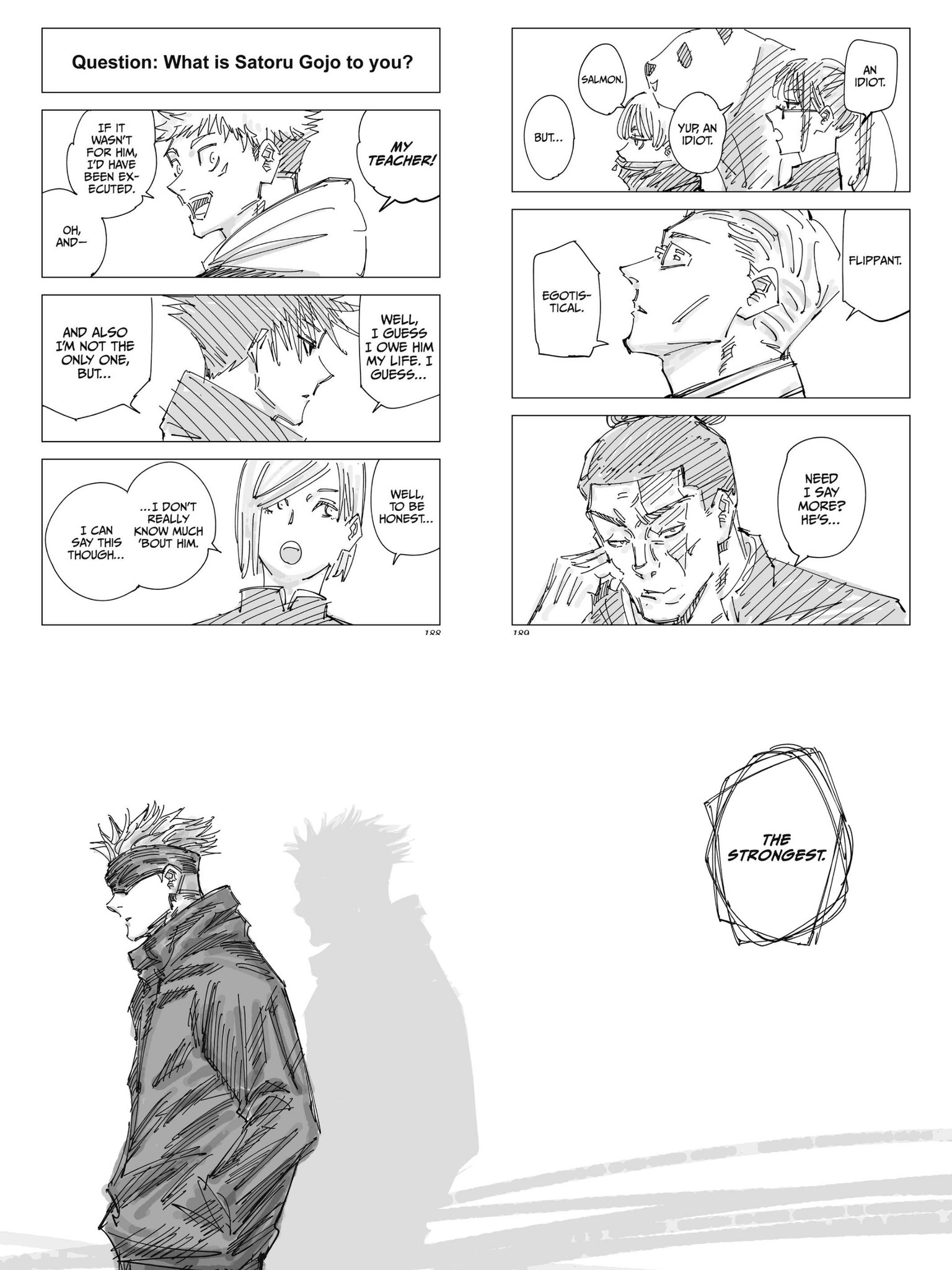 Gojo’s character : r/Jujutsufolk