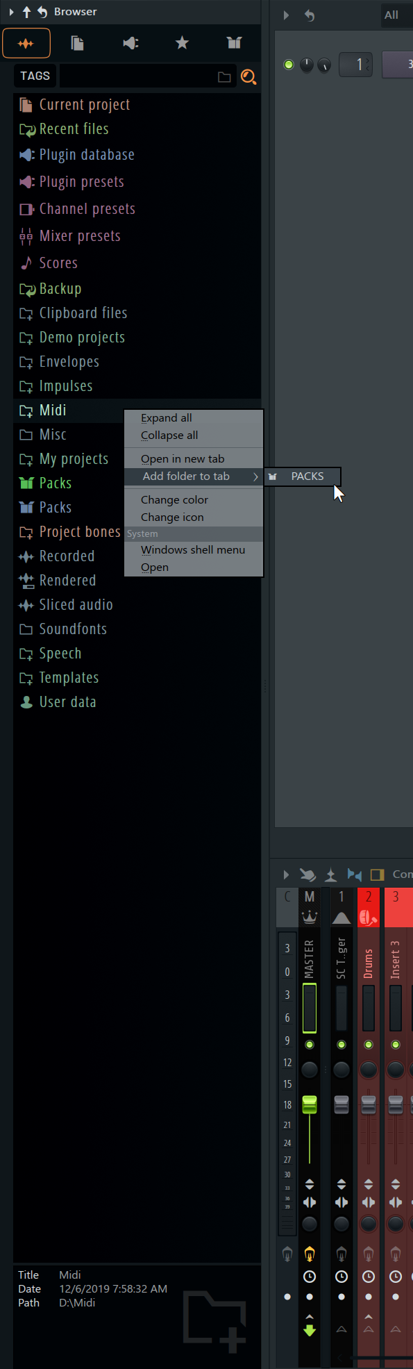 "Show only opened folders" option in 21? : r/FL_Studio