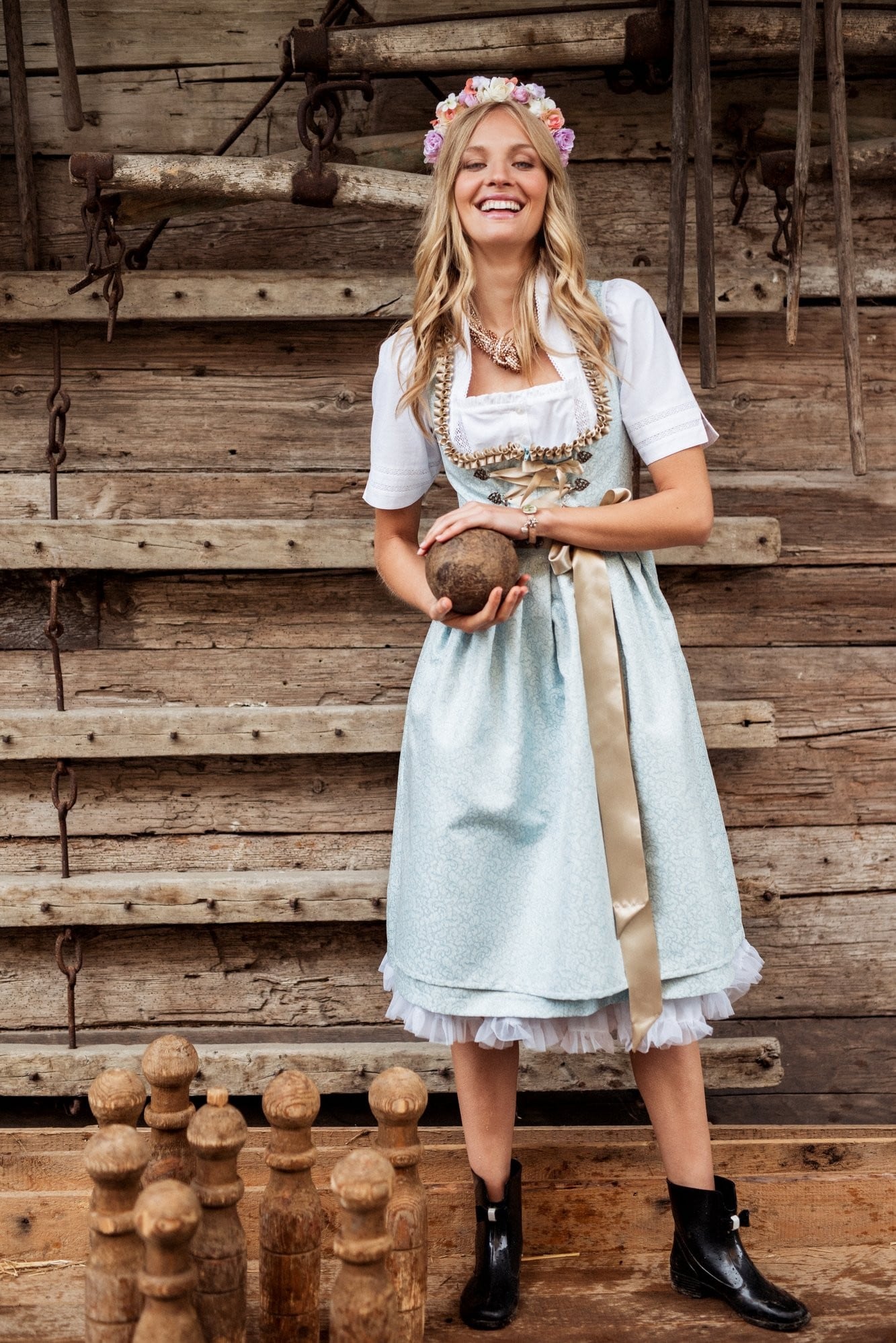 light blue dirndl : r/DirndlLove
