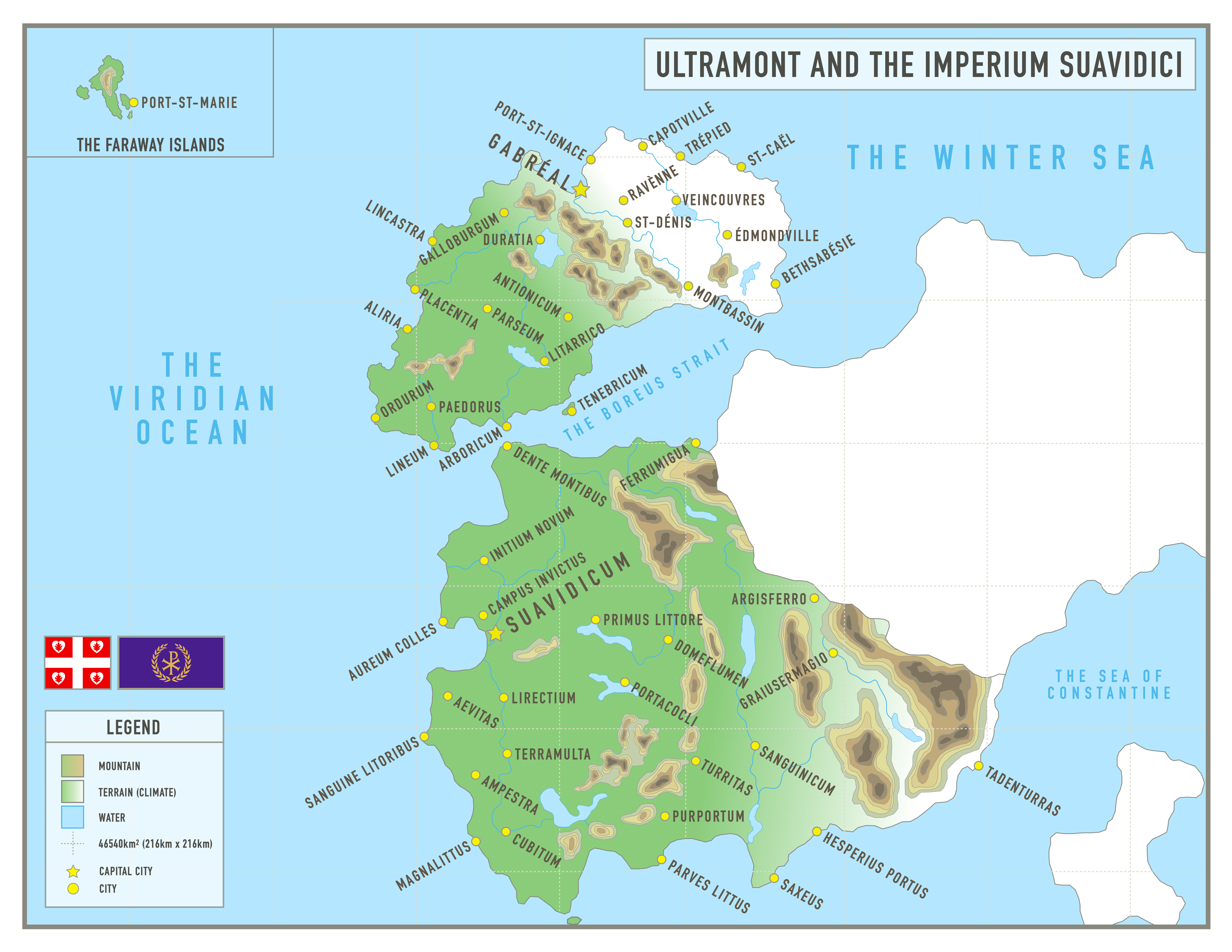 Ultramont General Worldbuilding | The North Pacific