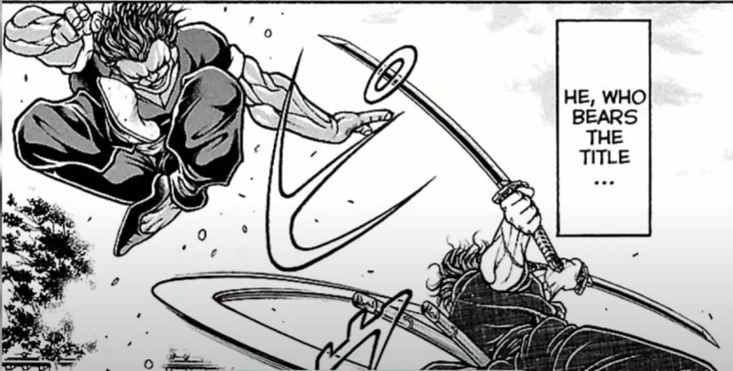 Something about Yujiro fighting Musashi : r/Grapplerbaki