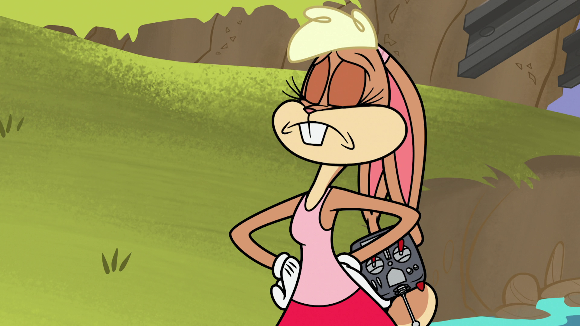 Lola Bunny in New Looney Tunes/Wabbit by ChristopherBland on DeviantArt