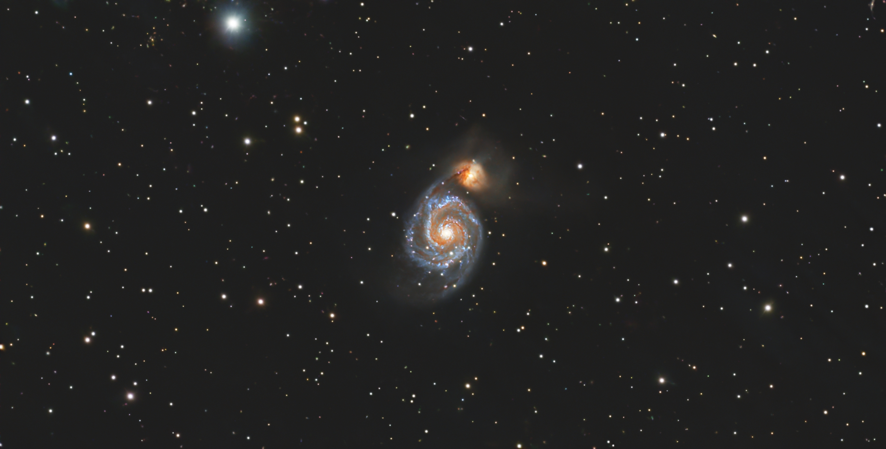 M51 last night with my new scope - Beginning Deep Sky Imaging - Cloudy Nights