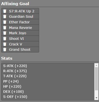 NA gunner Looking for JP gunner unit affixes. : r/PSO2