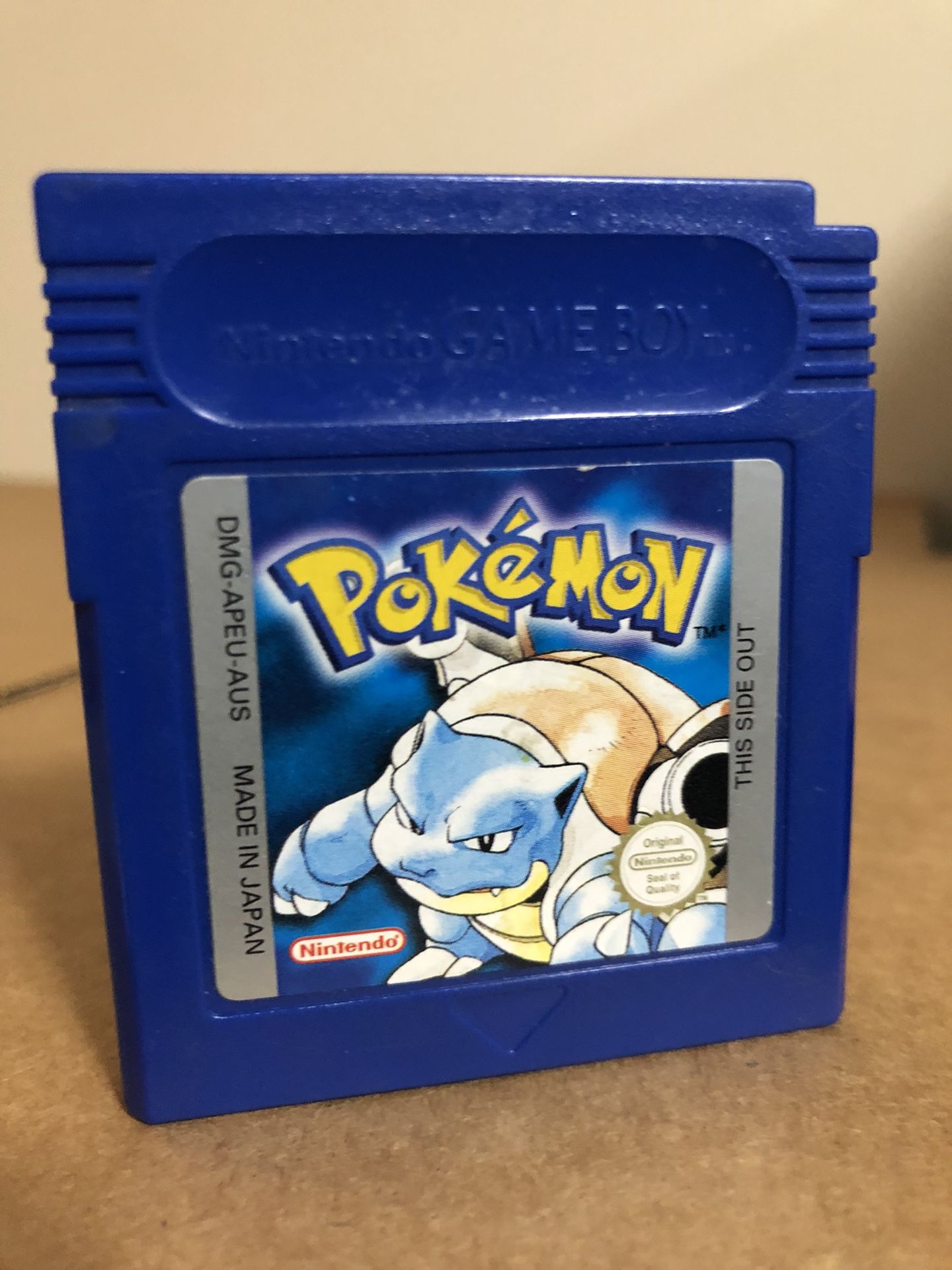Real or fake copy of Pokémon blue? : gameverifying