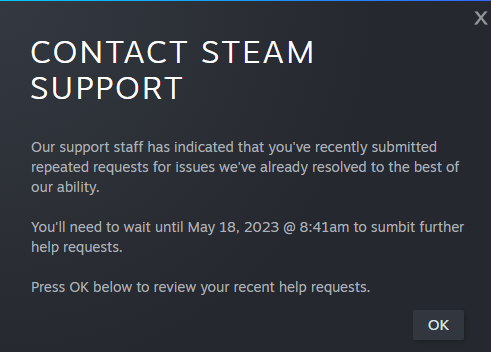 Steam Support/Moderation is a Joke :: Steam Discussions