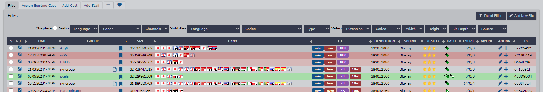GitHub - TheFirstSeeker/AniDB-File-Filter