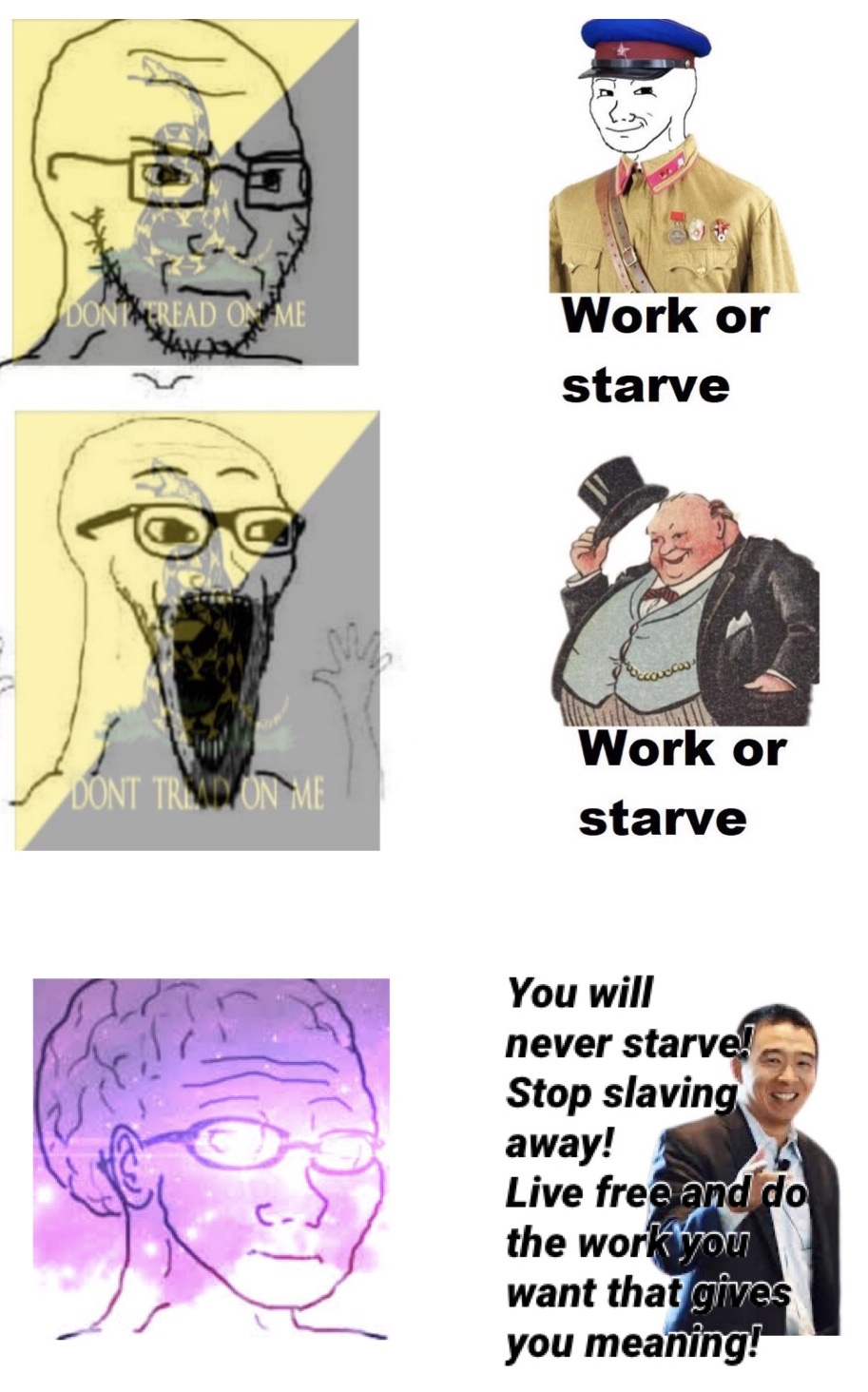 Saw this meme and decided to add a little spice with Yang ...