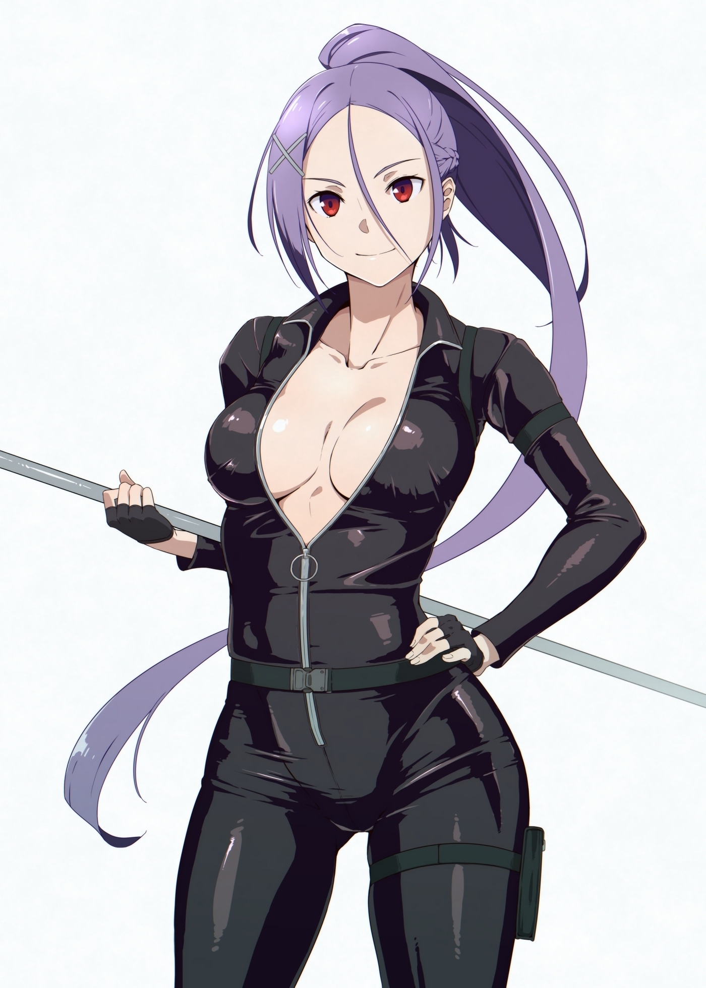 leather suit Mito(Tozawa Misumi)~💜 : r/swordartonline