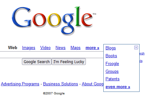 Accurate 2007/2009 Google recreation I made (changes in real time ...