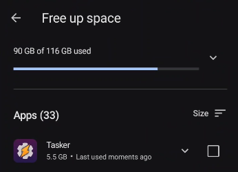 Tasker's cache is over 2GB : r/tasker