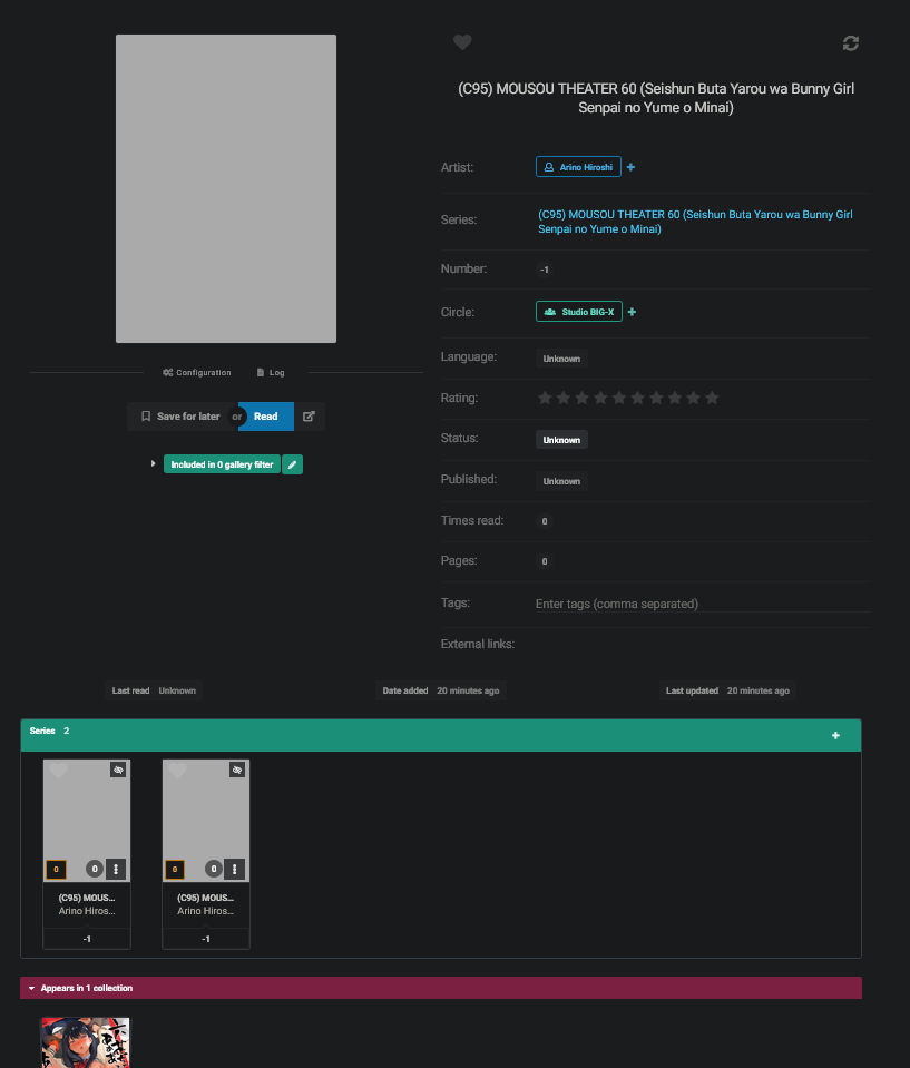 [Multiple Questions] Metadata Fetching, Libraries, and Other. · Issue #135 · happypandax ...