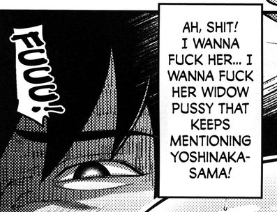 Mono "Ah shit! I wanna fuck her... I wanna fuck her widow pussy that ...