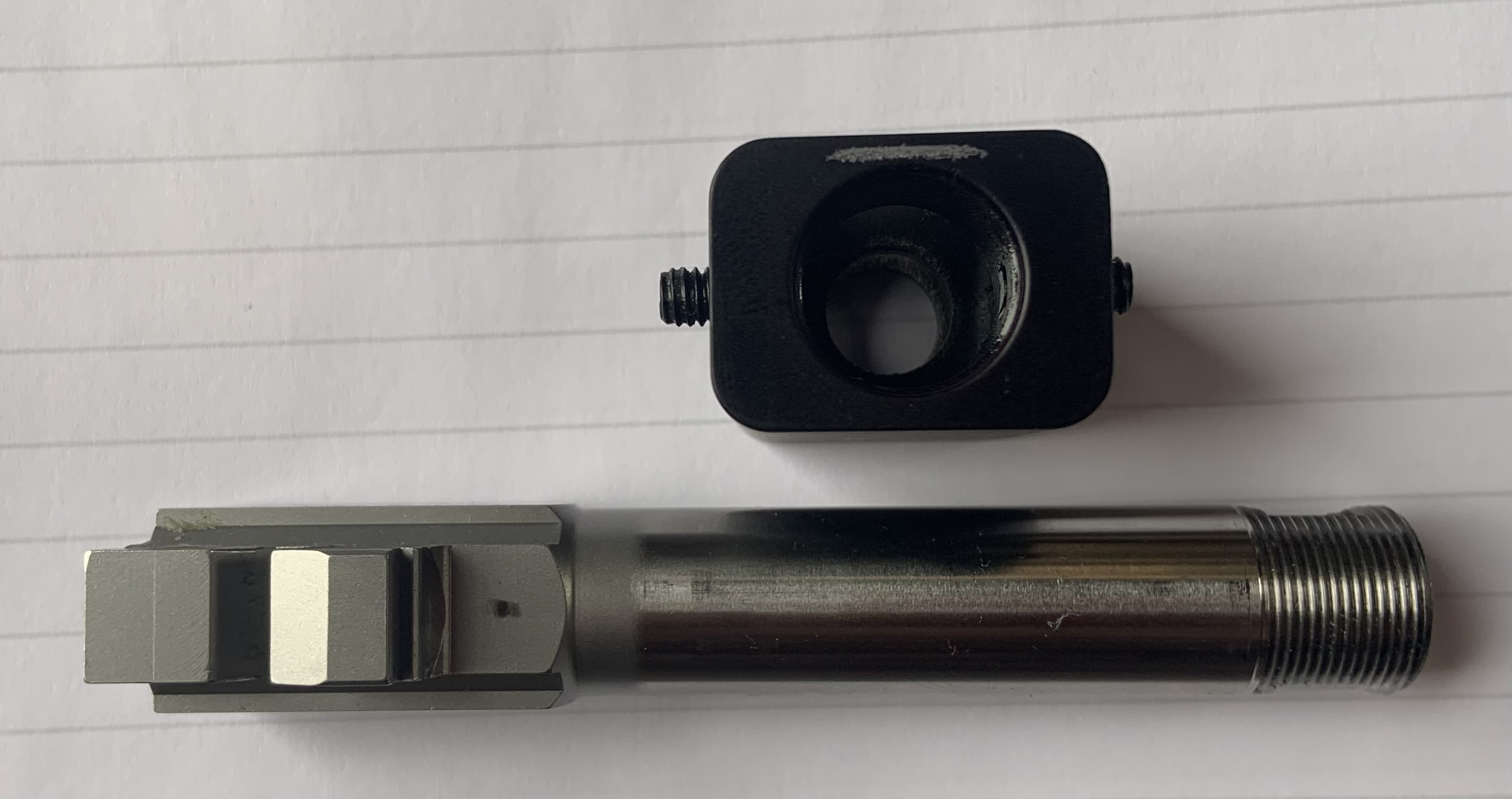 KKM threaded barrel and compensator combo for Glock 26, Roland Special ...