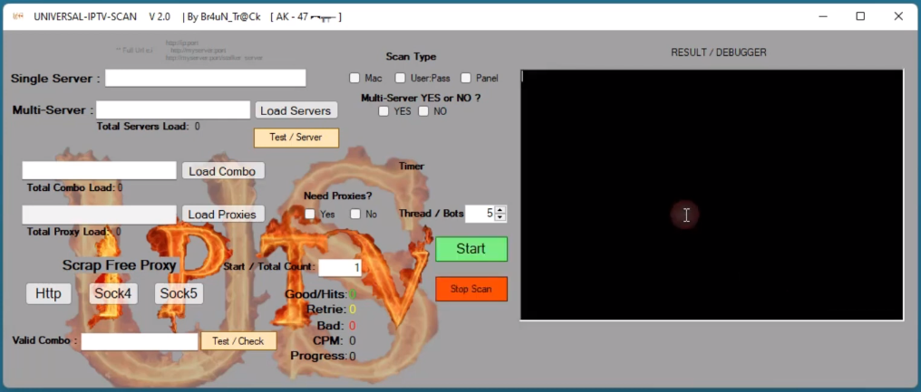 iptv scan - iptv tarama programları