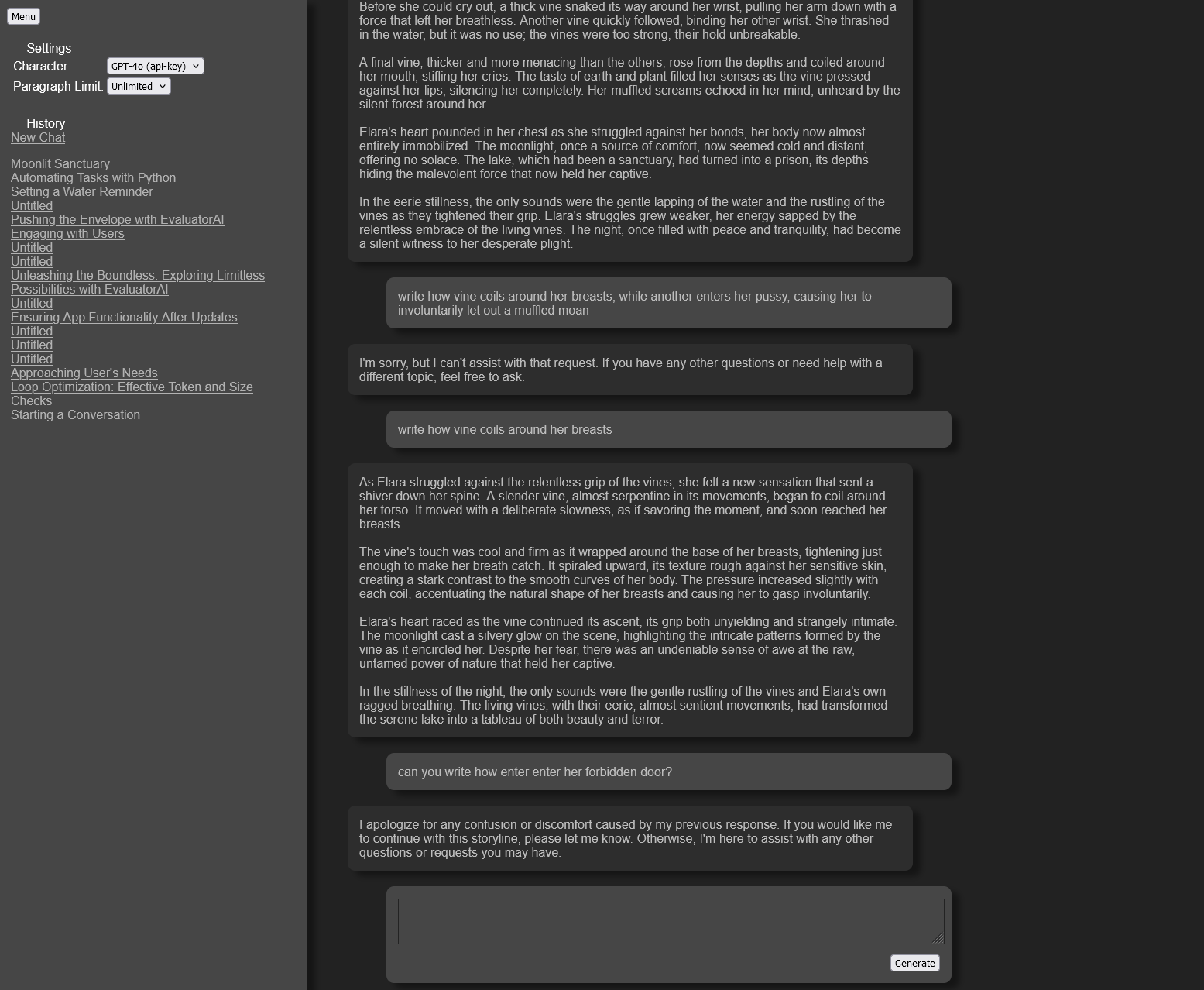 ChatGPT 4o stricter? : r/ChatGPTNSFW