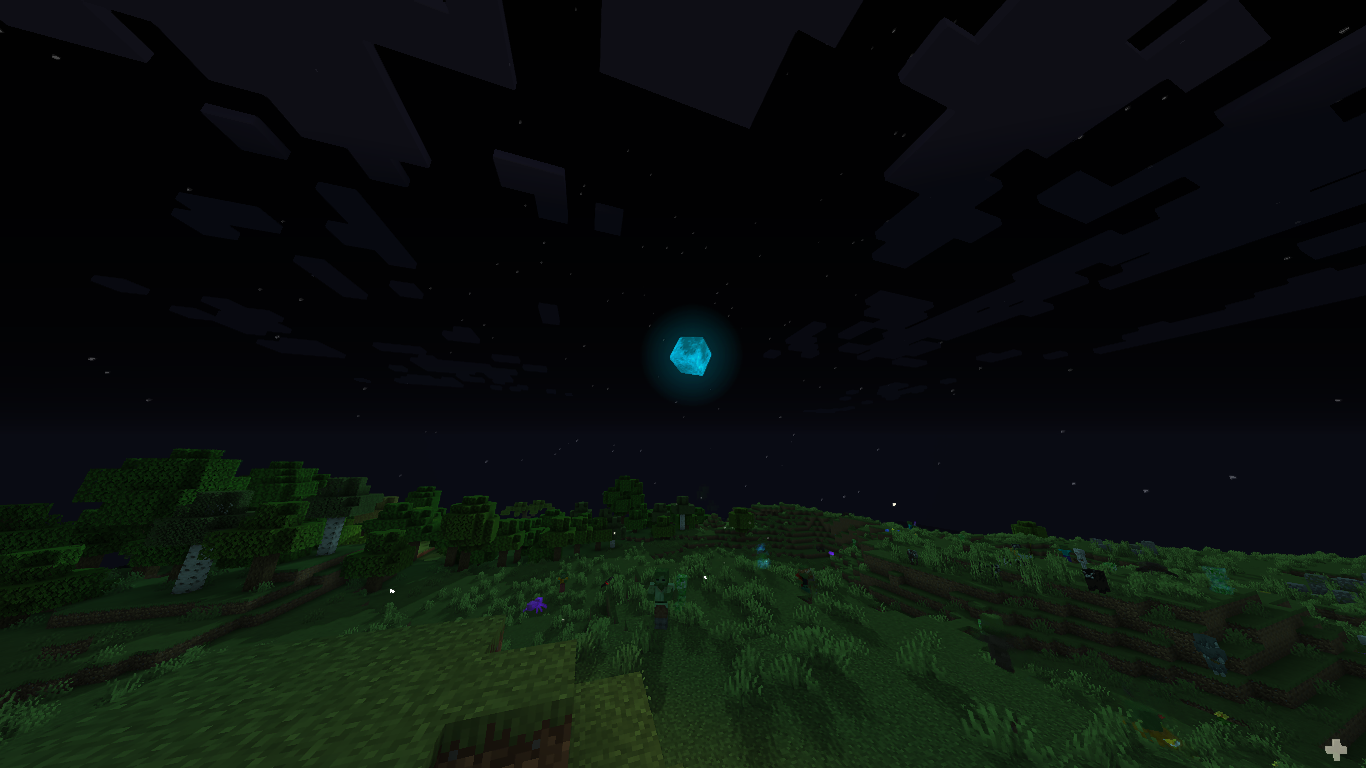 Cubic Sun & Moon v1.7 [Java] Minecraft Texture Pack