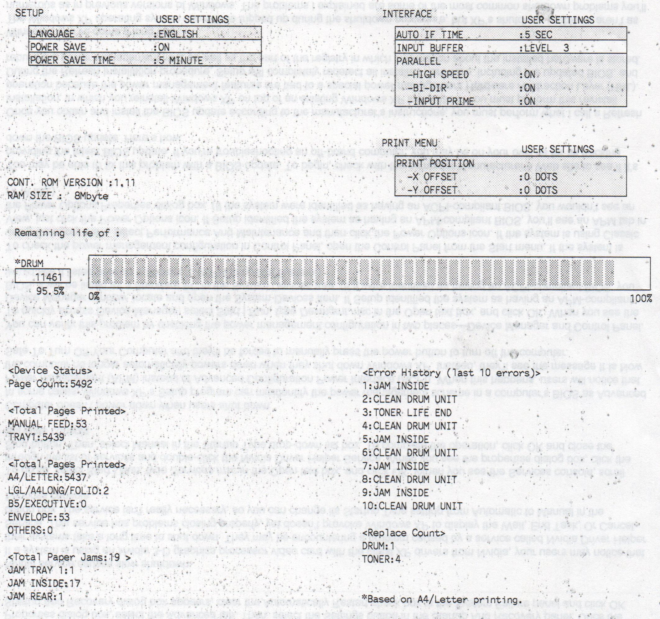 Dirty spots from laser printer [Brother HL-2040] : r/printers