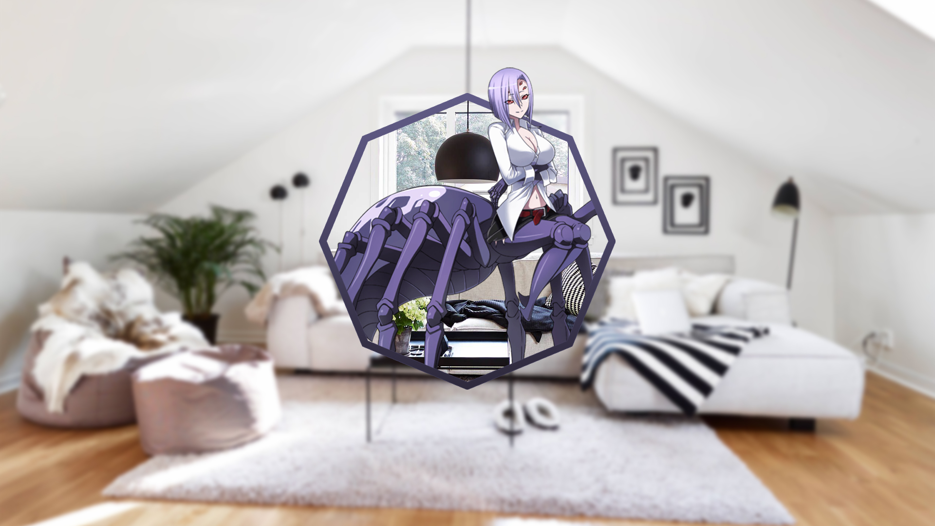 Made this Rachnera wallpaper for a request on a different sub, they ...