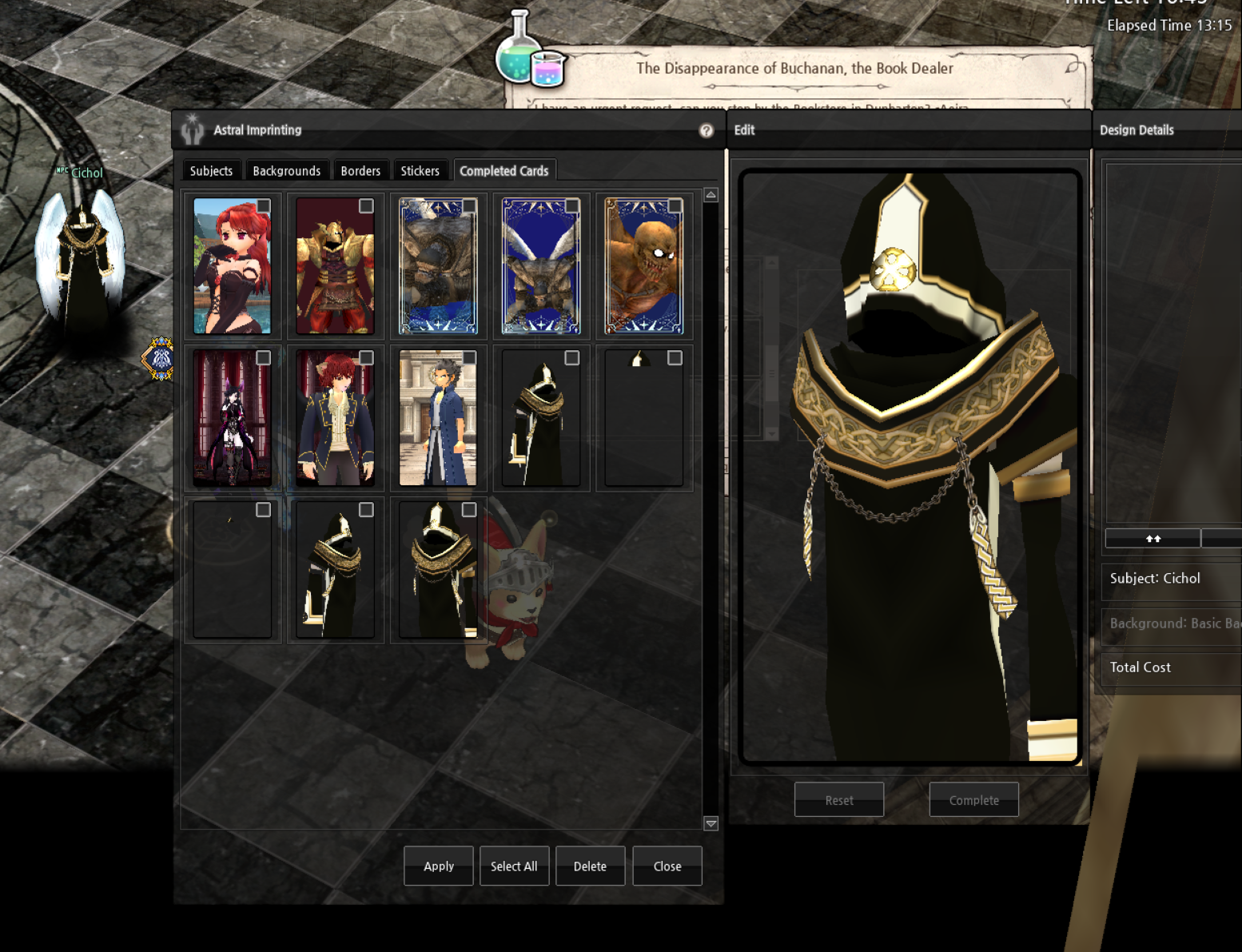 Astral Imaging Bug - Cichol - Forums | Official Mabinogi Website
