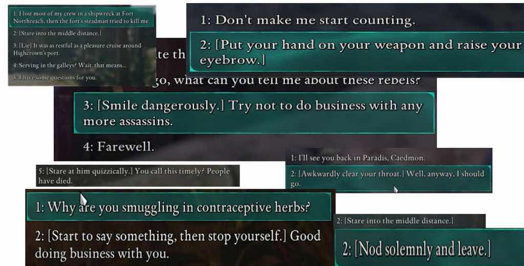 The dialogue reeks of millennial humor :: Avowed Avowed Gameplay Discussion