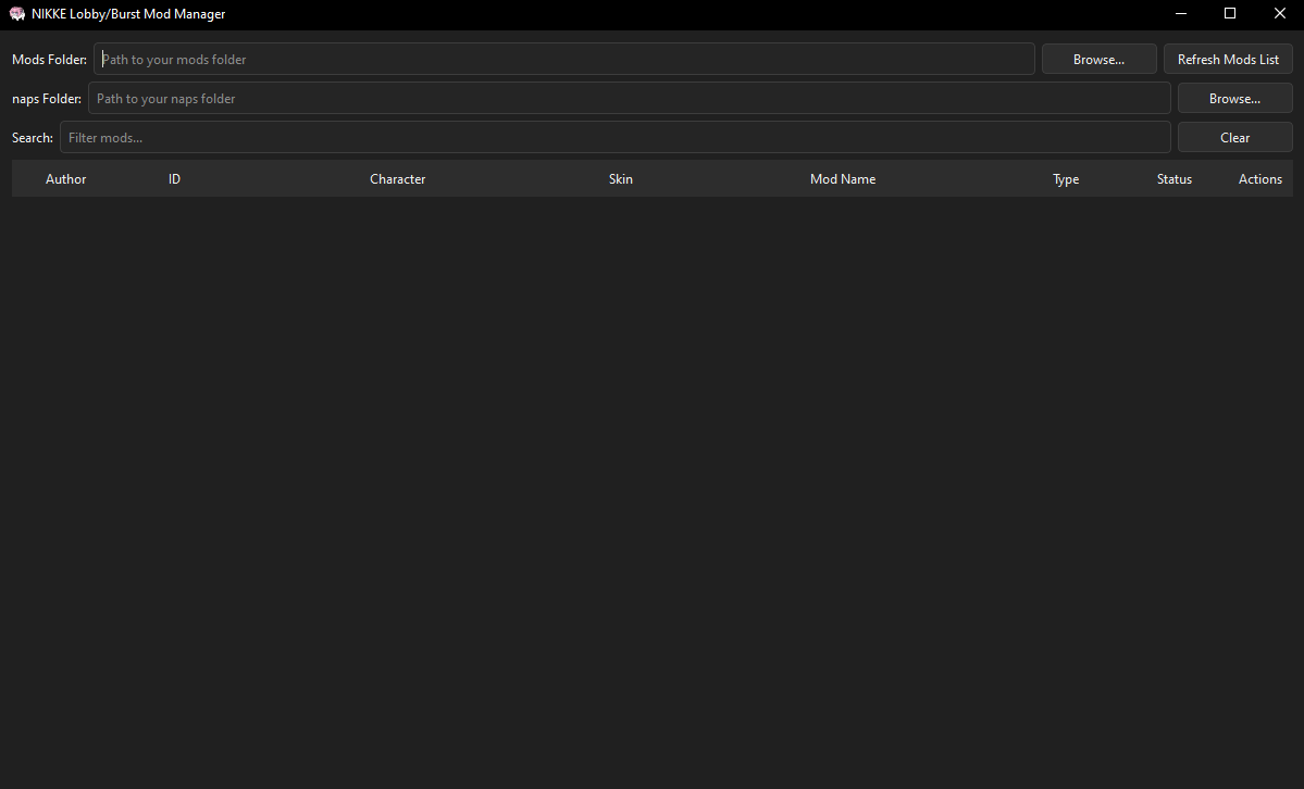 kxdekxde/nikke-lobbyburst-mod-manager: A tool to manage NIKKE lobby/burst mods and more ...