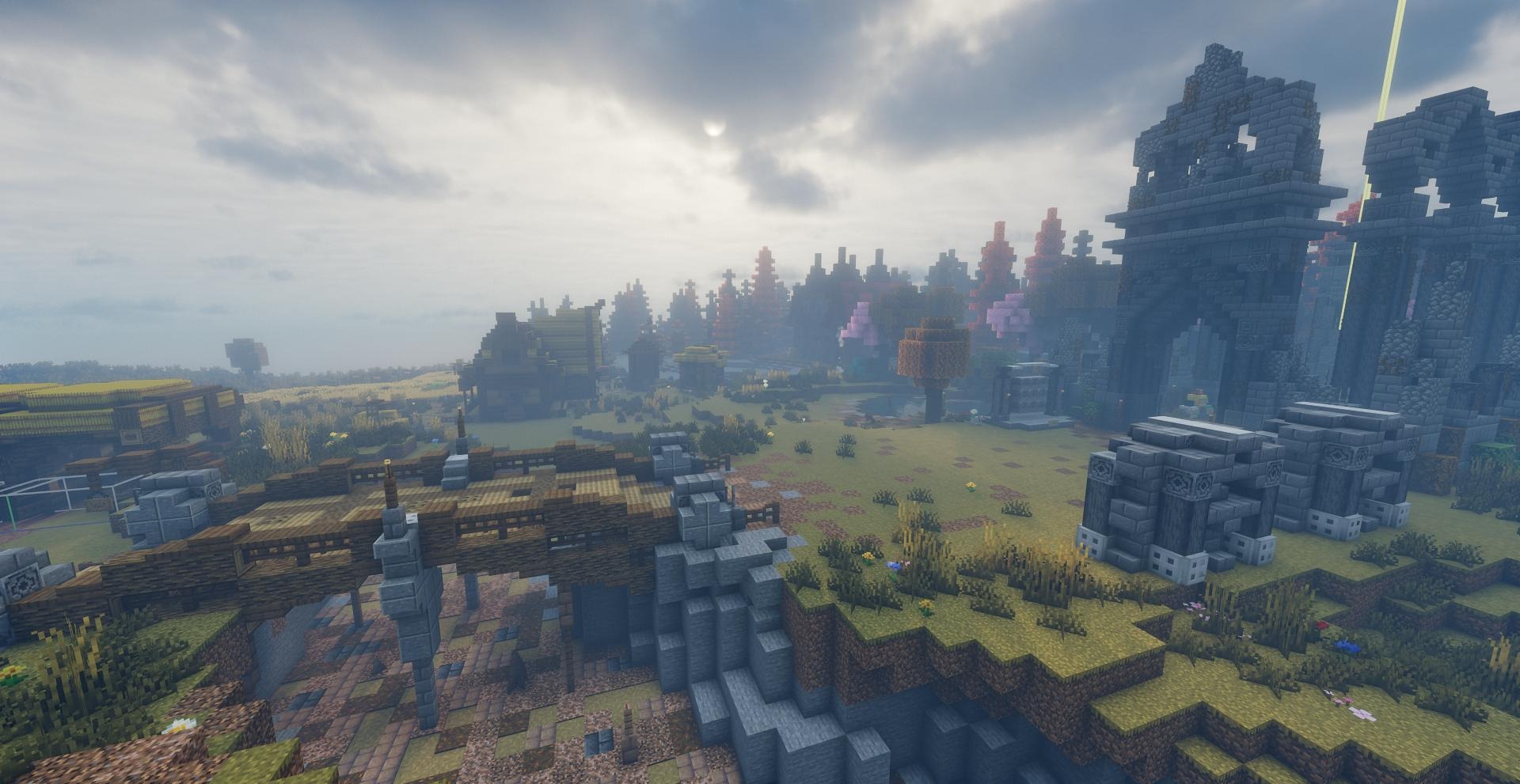 MINEWOLF | 1.21 - Survival, Custom World Gen, High Quality Builds, Land ...