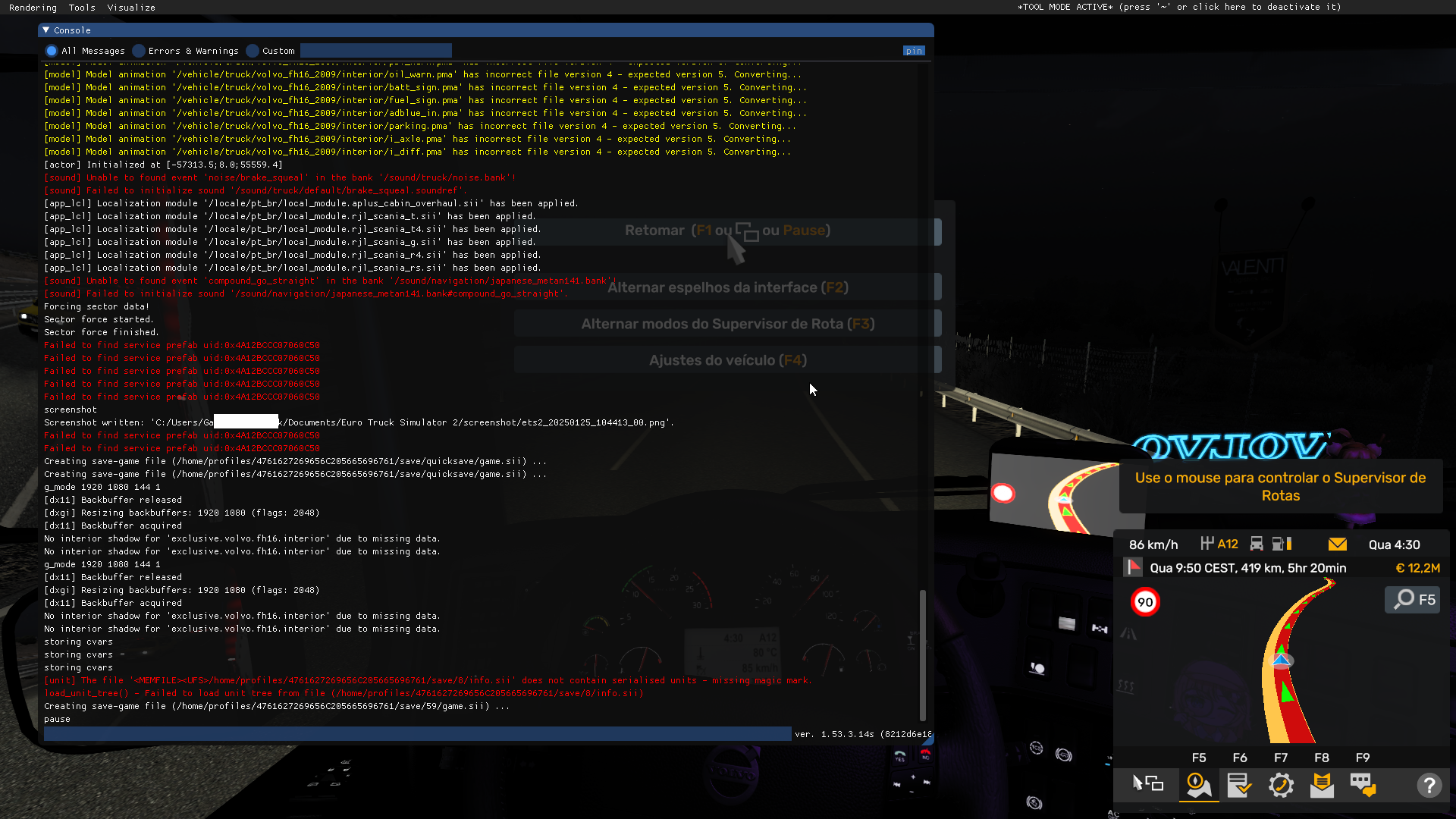 Crash at specific location - Workaround by lowering graphics - SCS Software