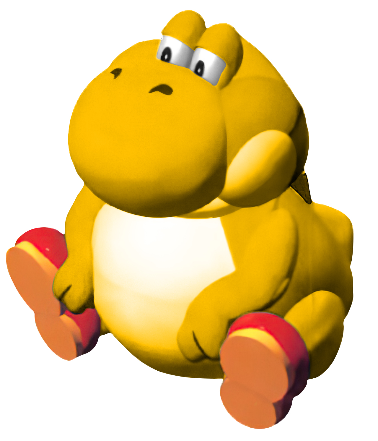 Could someone please make this Yoshi golden. If possible, make it look ...