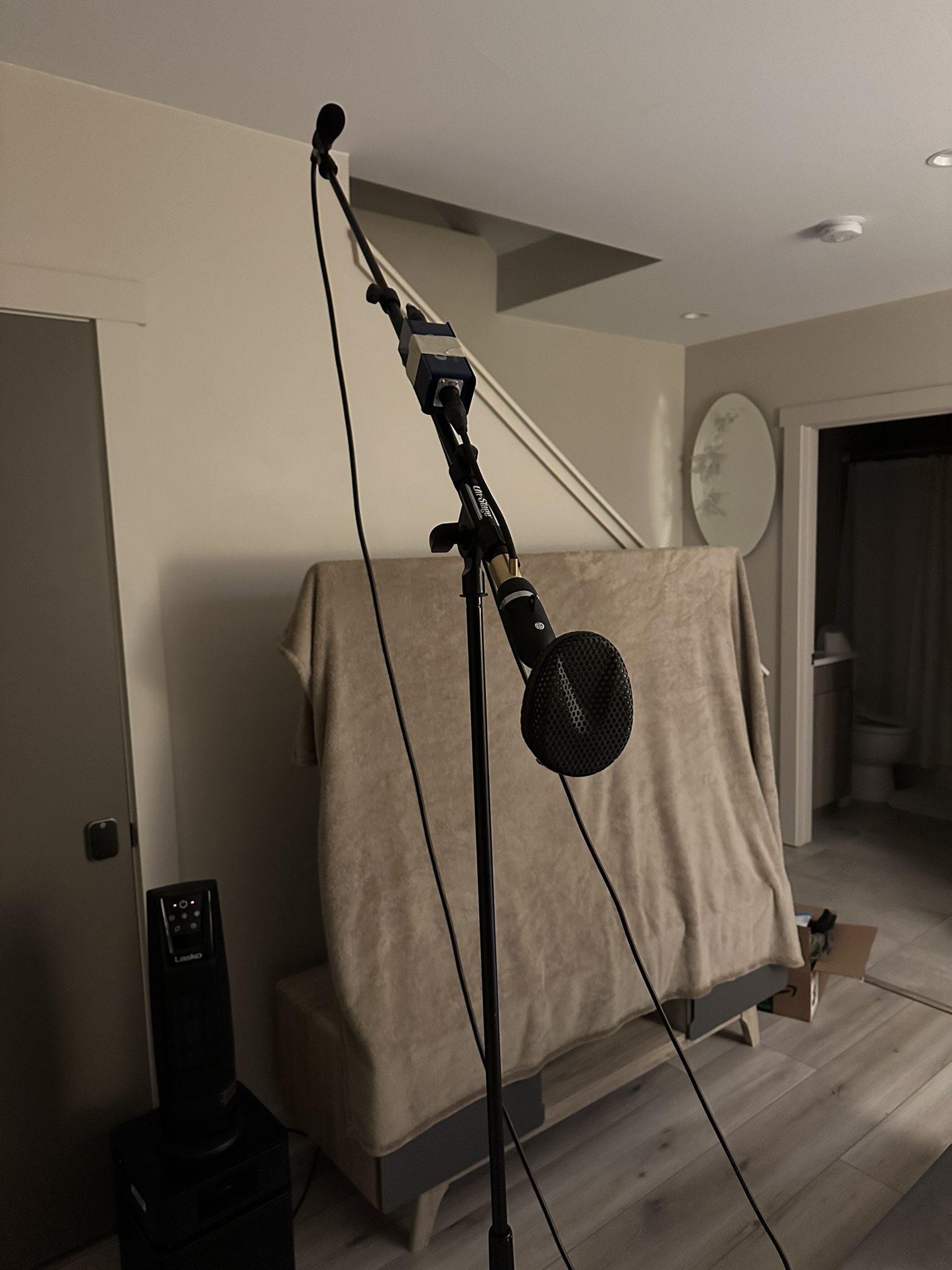 New to instrument recording, but I’ve slowly built this mic setup and ...