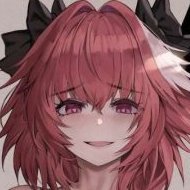 Color 1boy, astolfo, blush, close up, eyebrows visible through hair ...