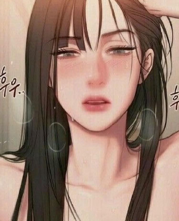 Color 1girl Arm Up Black Hair Blush Breath Close Up Collarbone