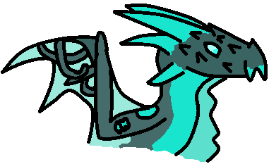 BADLY draw the dragon above you. | Forum Games | Flight Rising