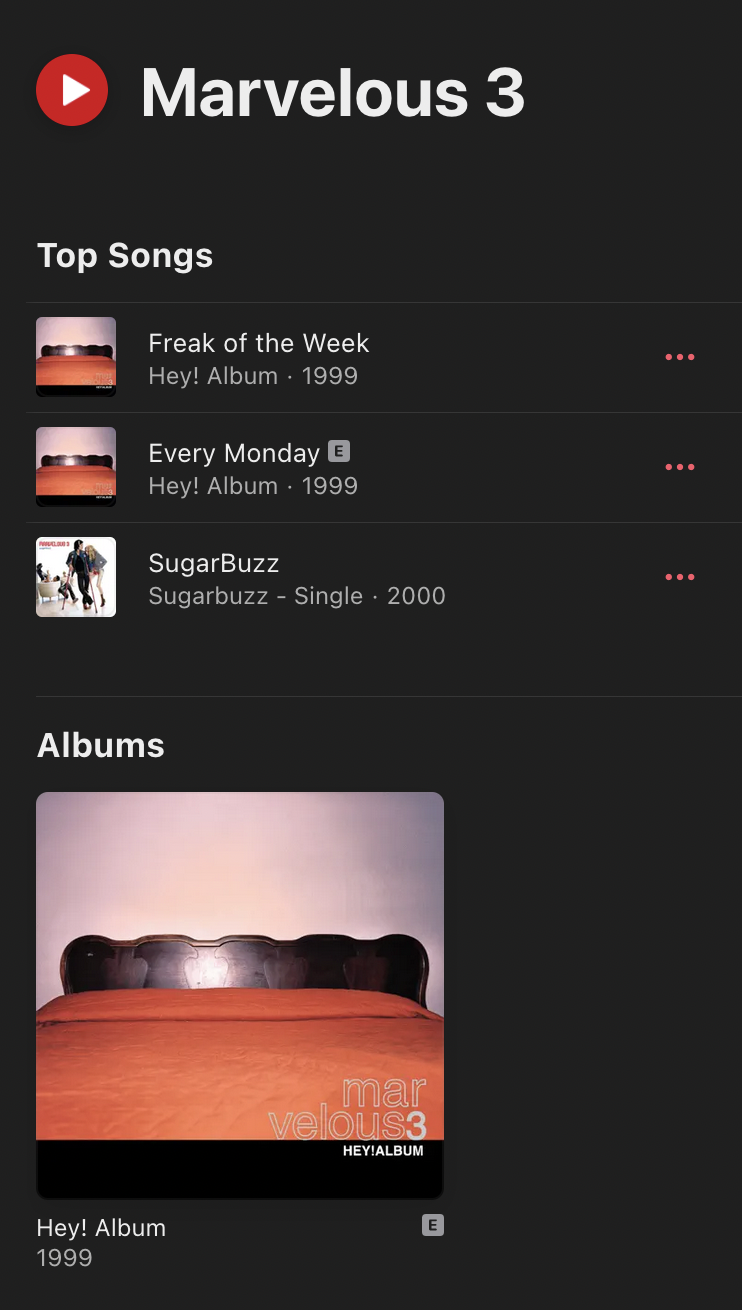 why is the same band under two different names? : r/AppleMusic