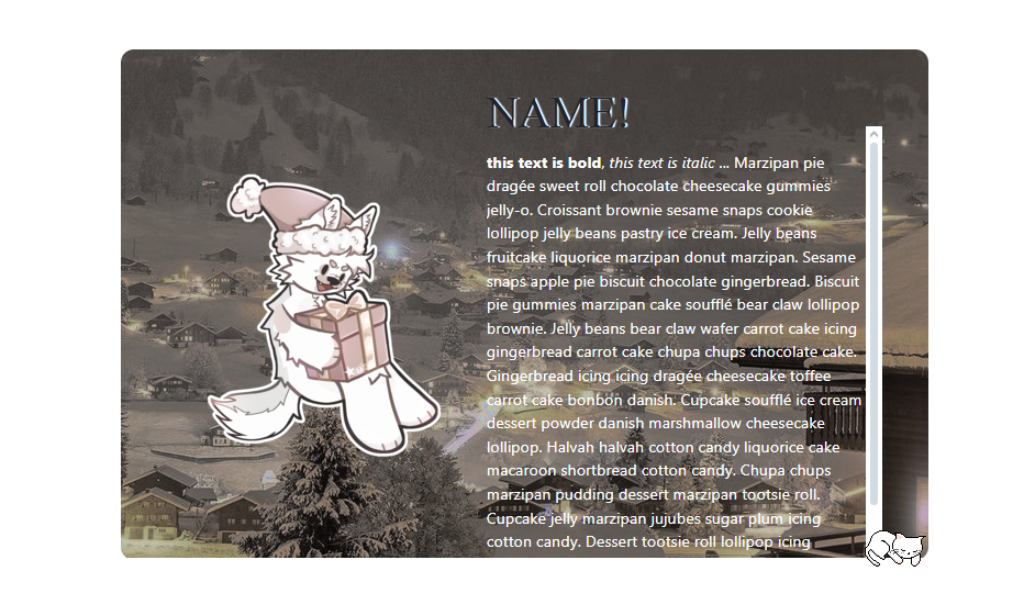 f2u info pages! [html] on Toyhouse