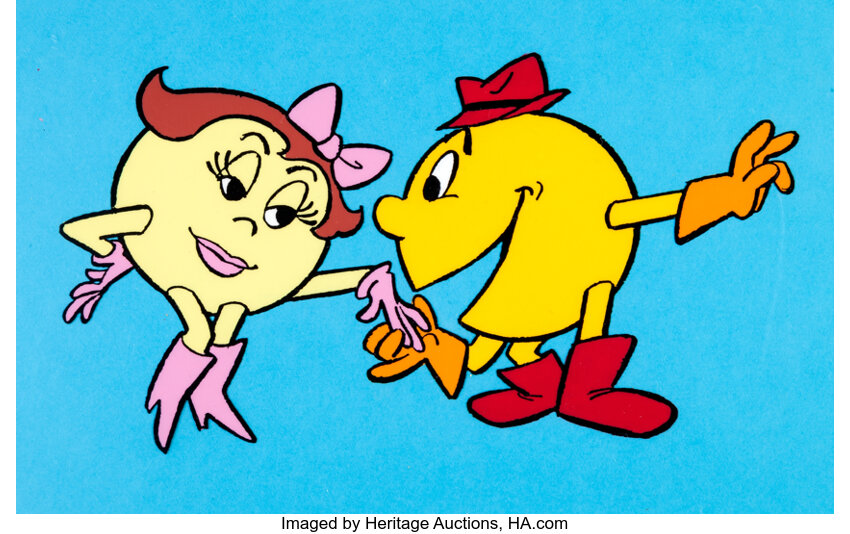 Pac-Man and Ms. Pac-Man by SuperStarfy2002 on DeviantArt