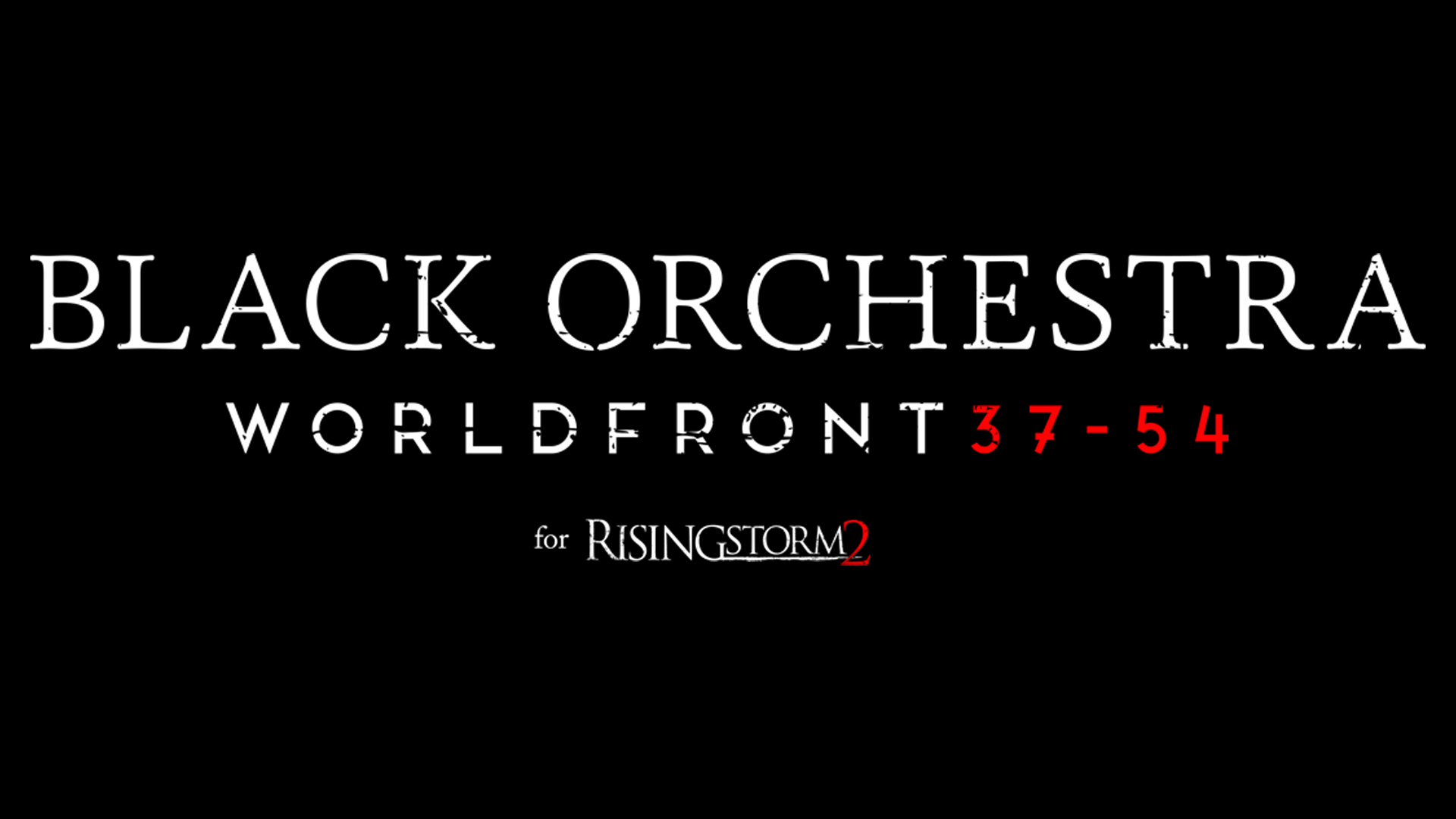 Black Orchestra: World Front