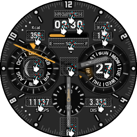 request: HMKWatch Analog 107 - Amazfit Watch faces