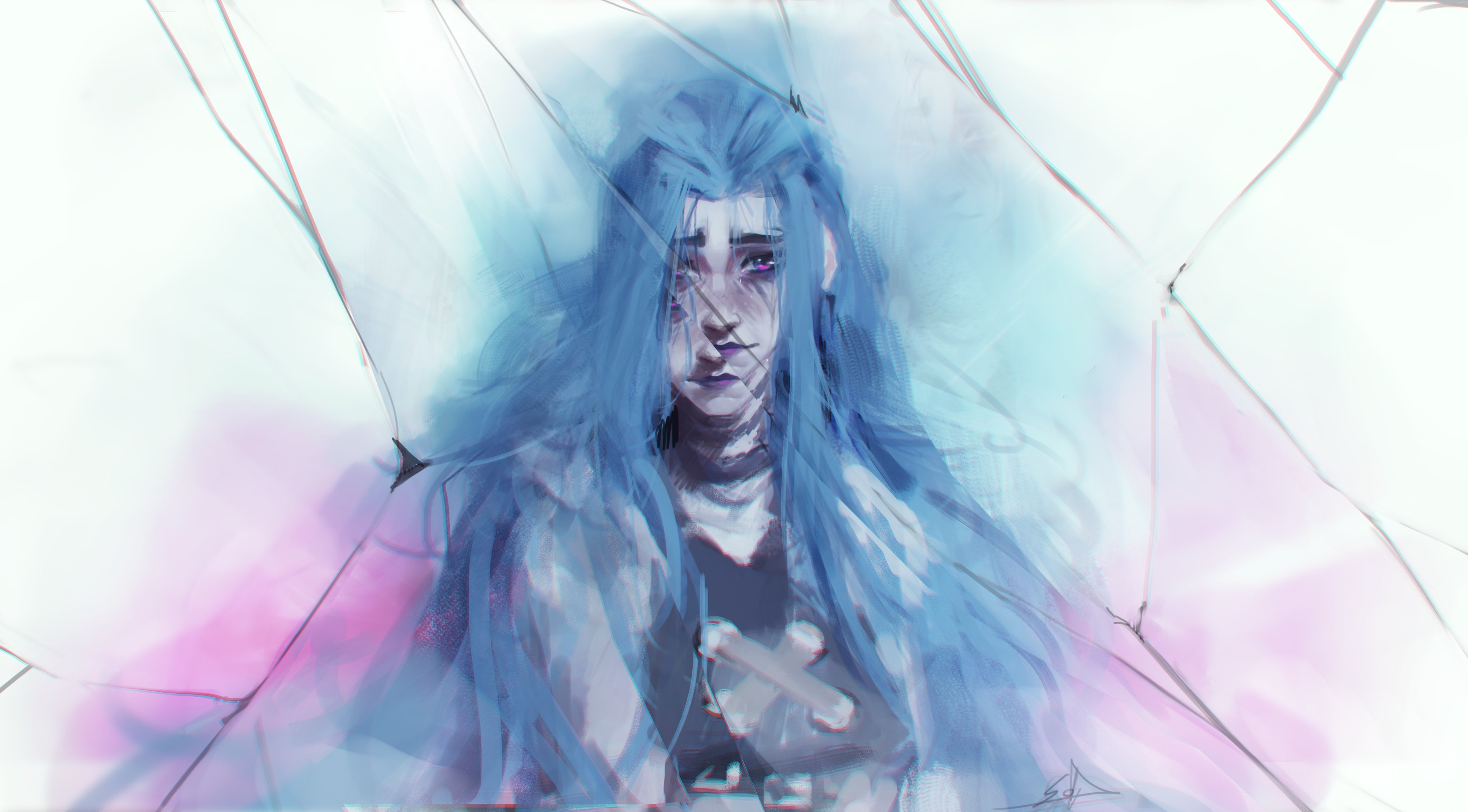 🫧 jinx ´ˎ˗ in 2025 | Fan art, Lol, Cat box