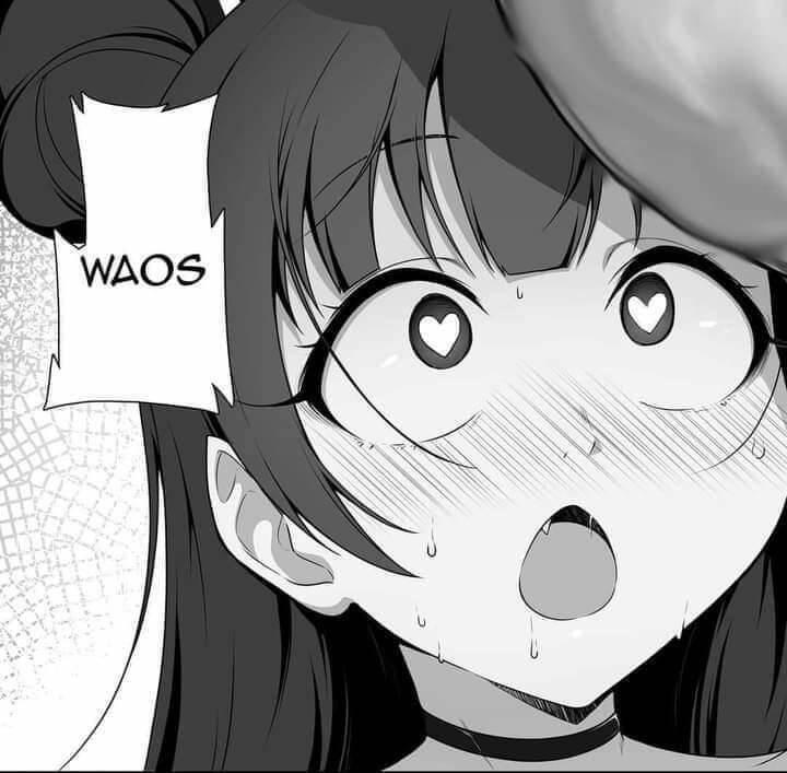 Mono Waos 1boy 1girl Bangs Black Hair Blush Choker Close Up 6694