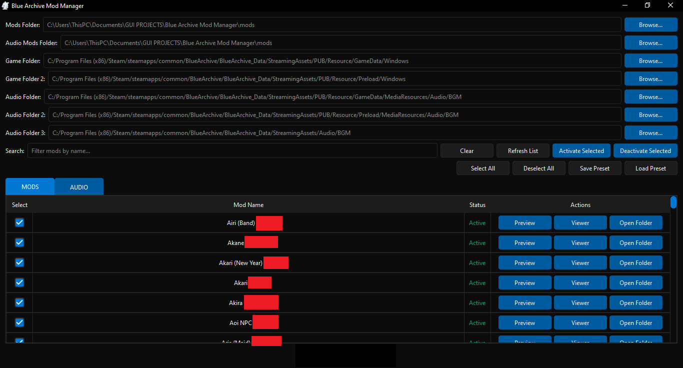 KXDE/blue-archive-mod-manager: A tool to manage Blue Archive (PC) mods ...