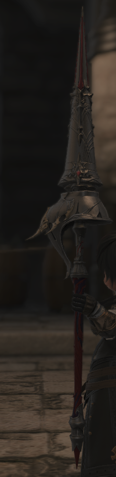 Elemental Lance Doesn't Even Touch The Floor For Female Idle Pose : r/ffxiv