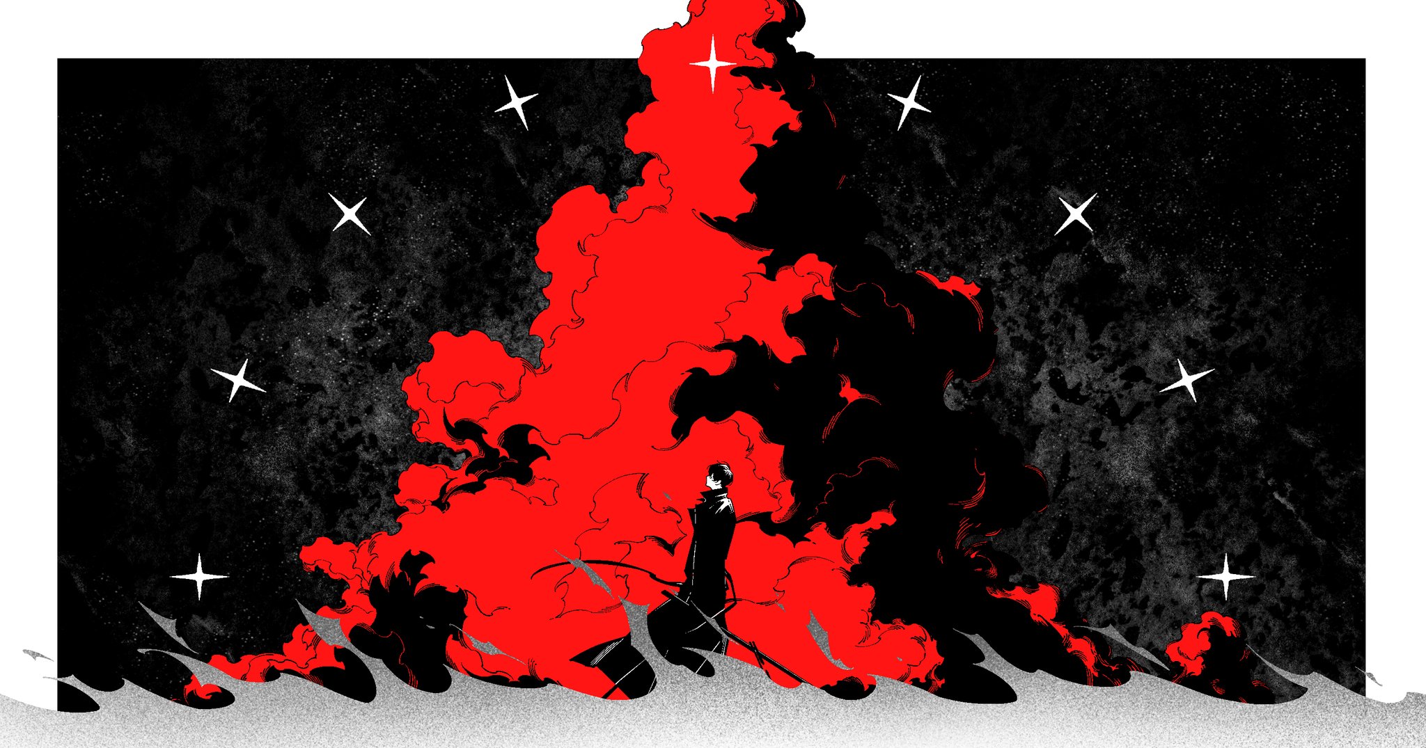 kim dokja ‧₊˚๑ | Orv wallpaper desktop, Orv abyssal black flame dragon ...