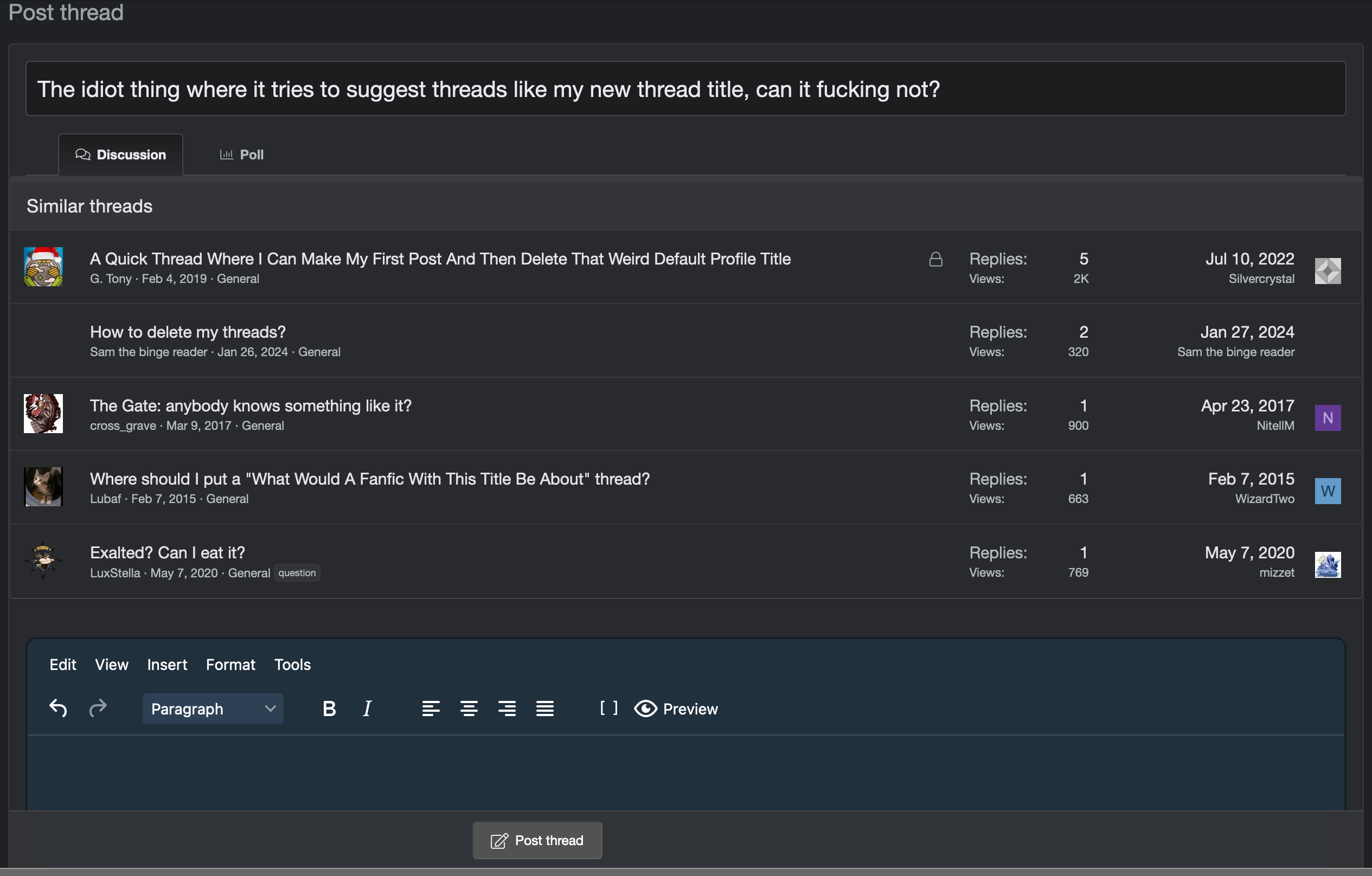 XF2 testbed now available | Page 5 | Questionable Questing