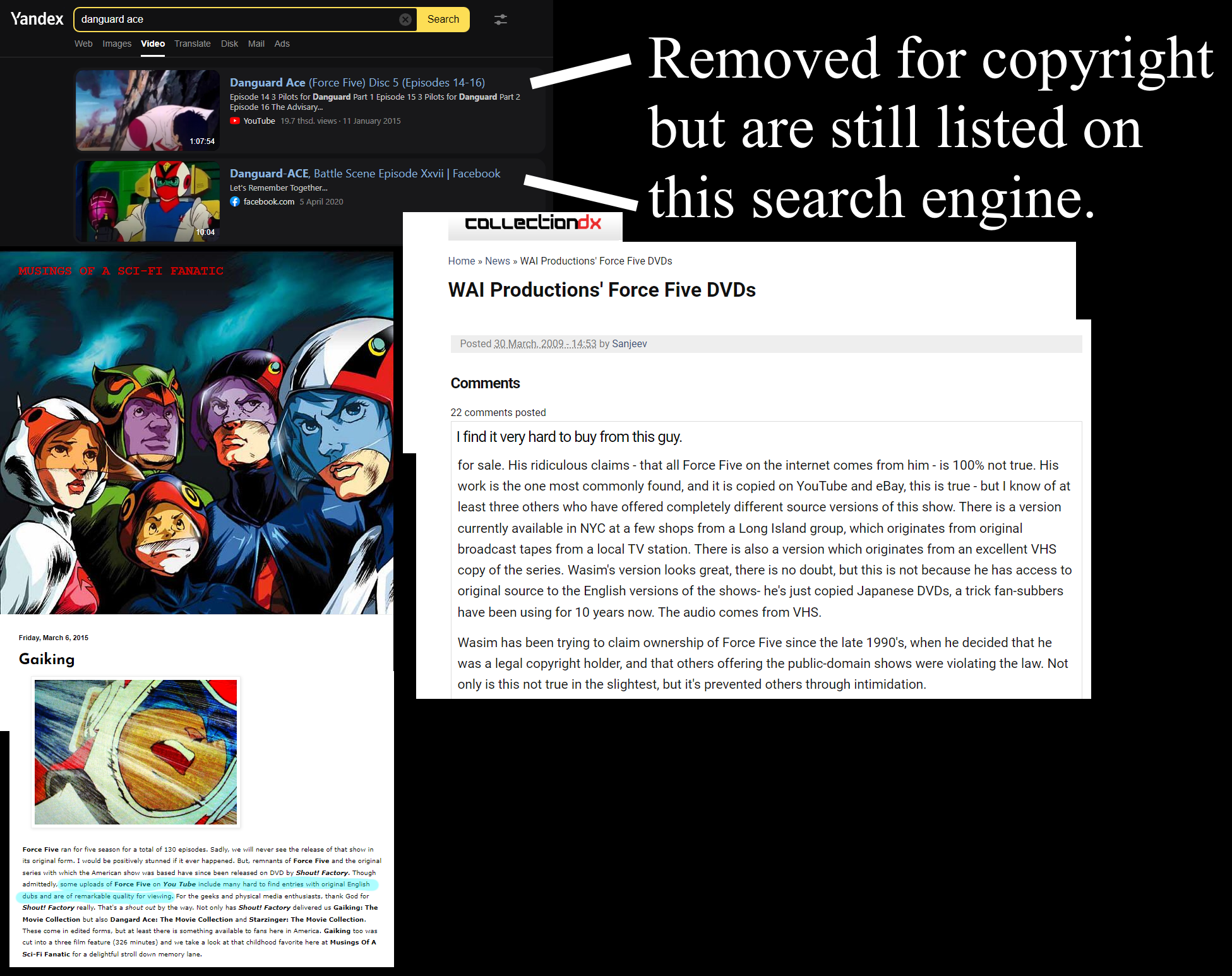 ["Lost" Media] Force Five (1980, English Dubbed Anime) : r/DHExchange